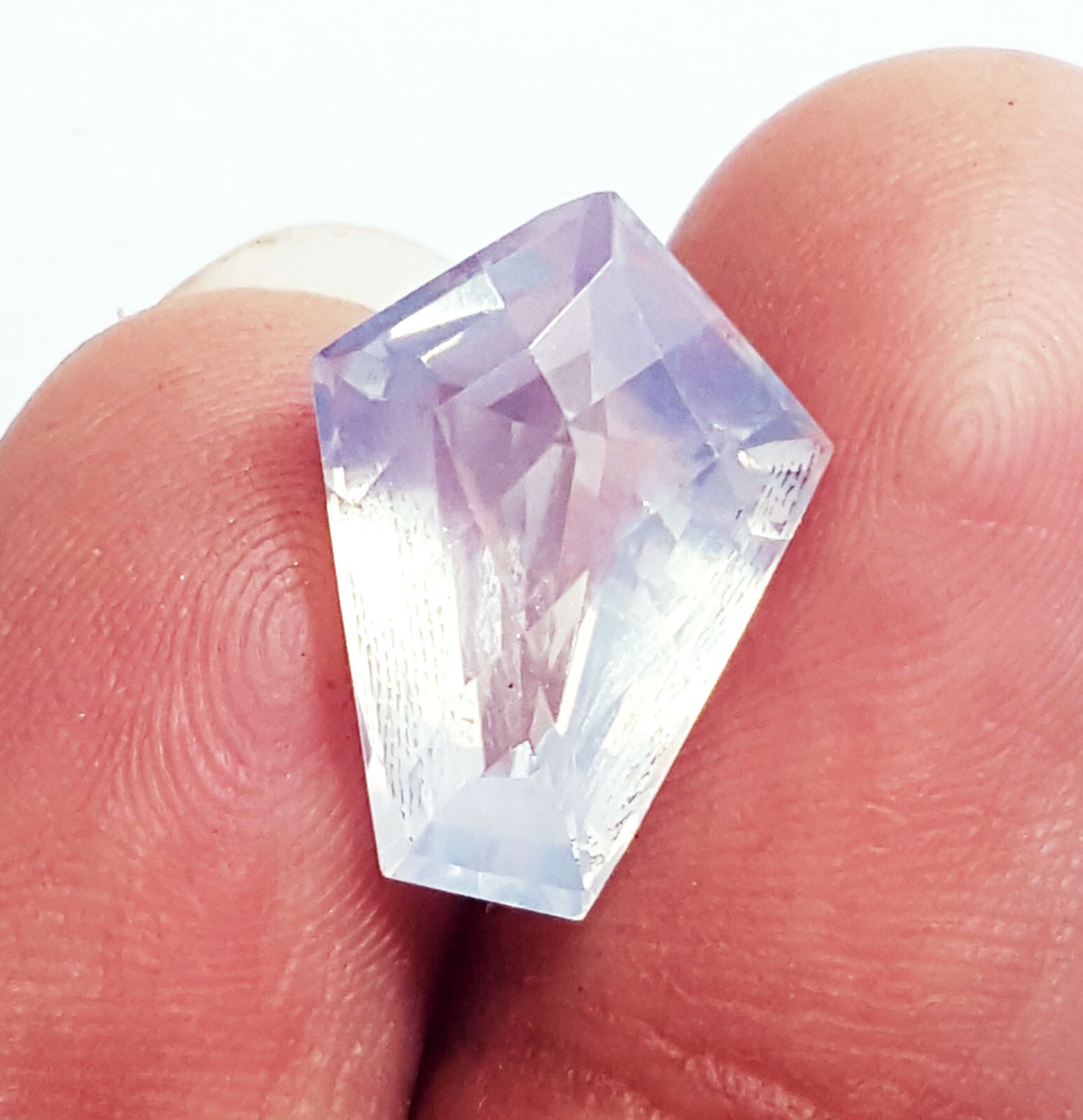 100% Natural Ice Quartz 4.70 Ct Certified Loose Gemstone With Free Gift ...