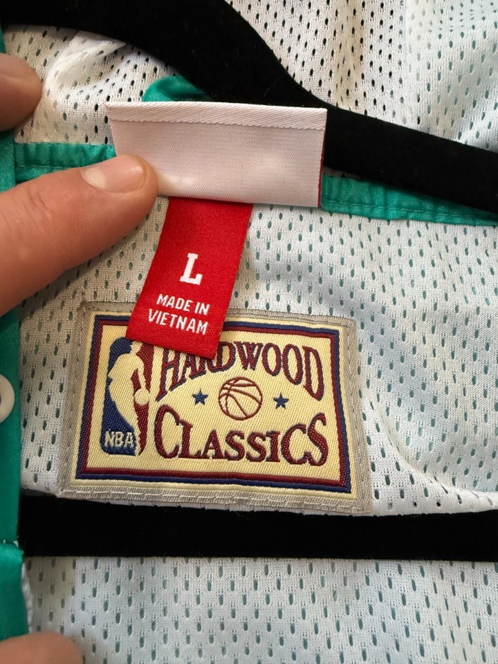 NBA Vancouver Grizzlies Zip Jacket - Hardwood Classics - Mens Large! | eBay