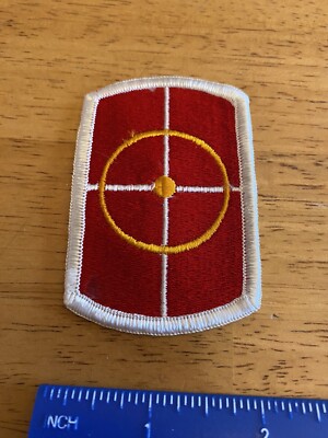 US Army 420th Engineer Brigade Full Color Patch Red INV5117 | eBay