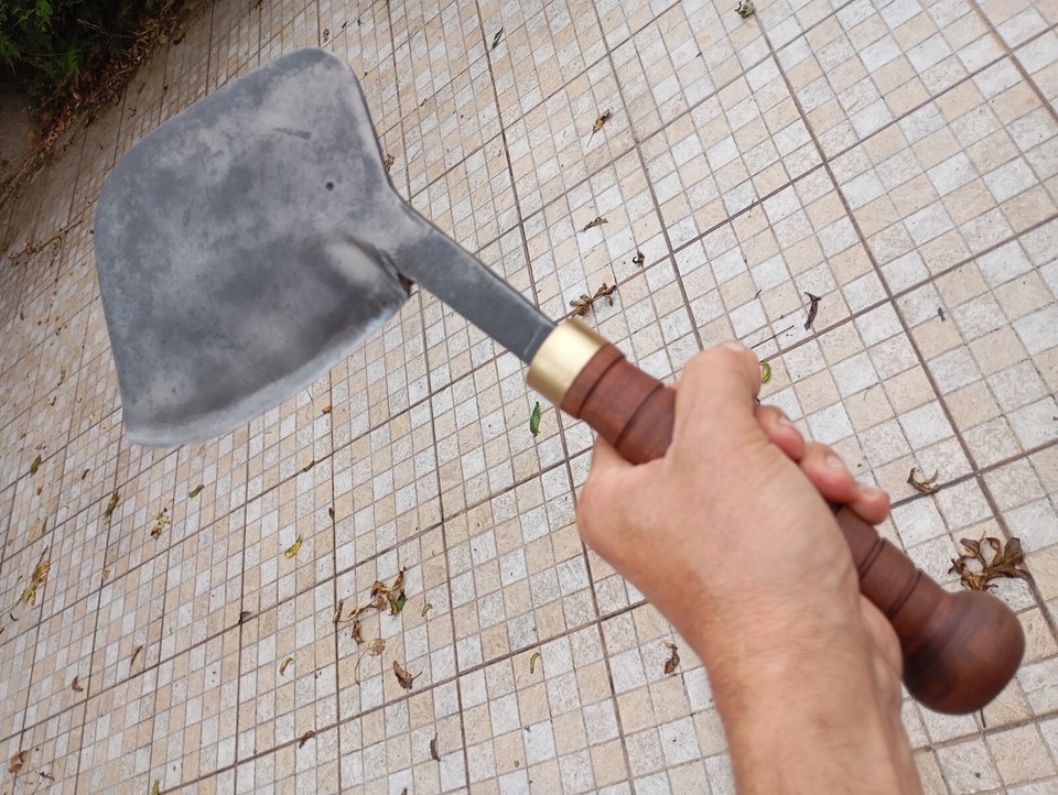 Vintage Sweden Unusual Machete Pruning Brush Axe Gaff Knife Farm Signed ...