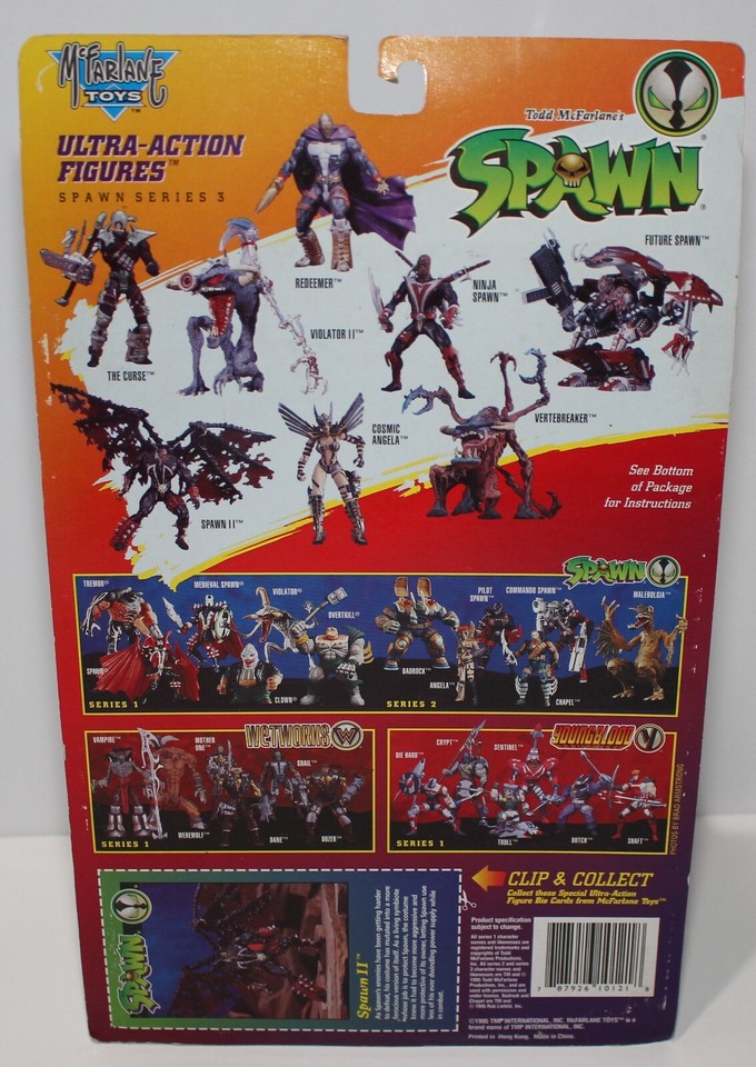 Spawn McFarlane 9 Action Figure lot 1990s NIB Violator II Redeemer Angela Cygor | eBay