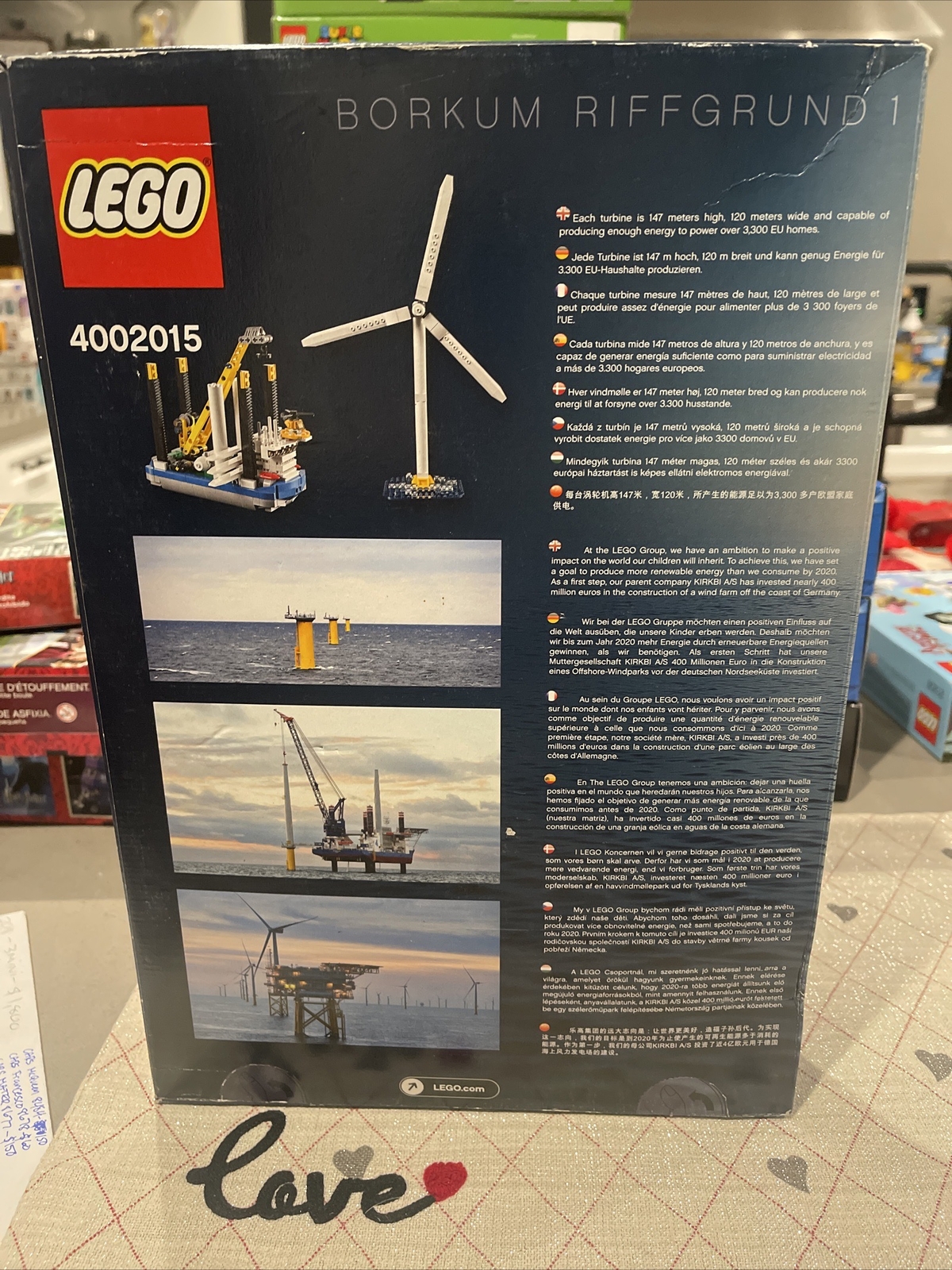 LEGO Miscellaneous: Borkum Riffgrund 1 (4002015) for sale online | eBay