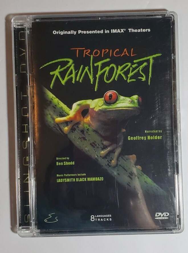 IMAX - Tropical Rainforest (DVD, 1999) Geoffrey Holder Ladysmith Black ...