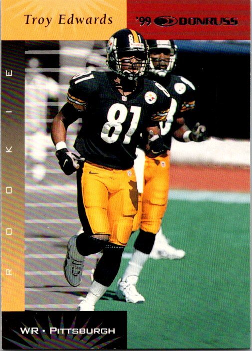 1999 Donruss - Rookie Troy Edwards #153 (RC) for sale online | eBay