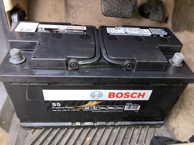 BOSCH 900CCA GROUP 49 H8 / L5 CAR BATTERY HALF CHARGED | eBay