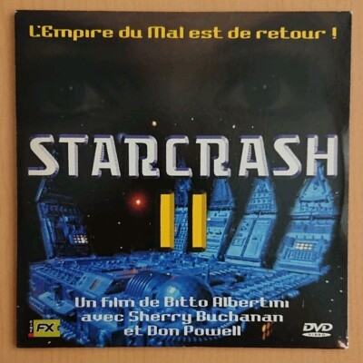 DVD Starcrash II 2 Bitto Albertini Sherry Buchanan Don Powell Chris ...