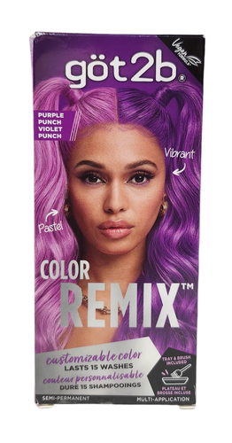 NEW Got2b Color remix Semi Permanent Purple Punch Violet Punch *094 ...