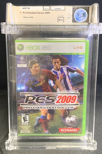 Pro Evolution Soccer PES 2009 Xbox 360 WATA 9.8 A++ Seal 1st Lionel ...