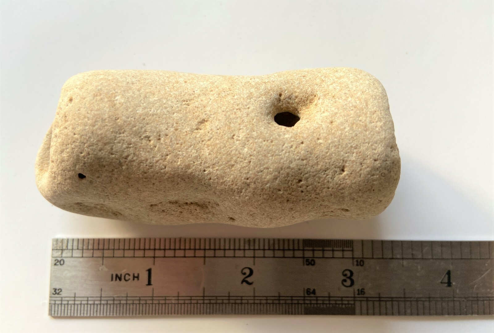 4 Big Hag Stone Tubes, Natural Holed Beach Stones, Protection Witches ...