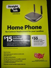 Straight Talk Wireless Home Phone Landline Base Station ZTE Z723EL for ...