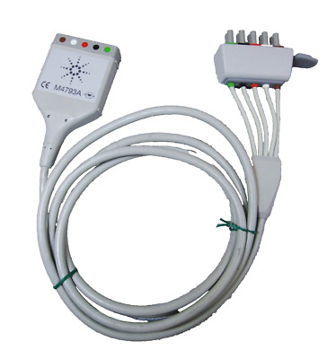 Philips M4793A ECG Extender Trunk Cable, 5-Lead, Telemetry, TeleMon ...