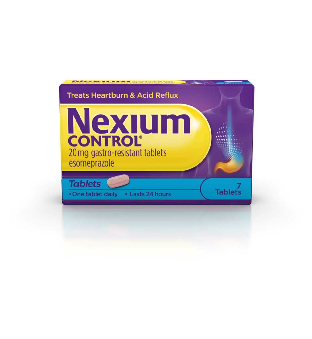 42 tablets - Nexium Control Heartburn & Acid Reflux Gastro Resistant ...