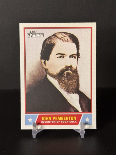 2025 Topps Heritage John Pemberton #NS-60 Notable Americans | eBay