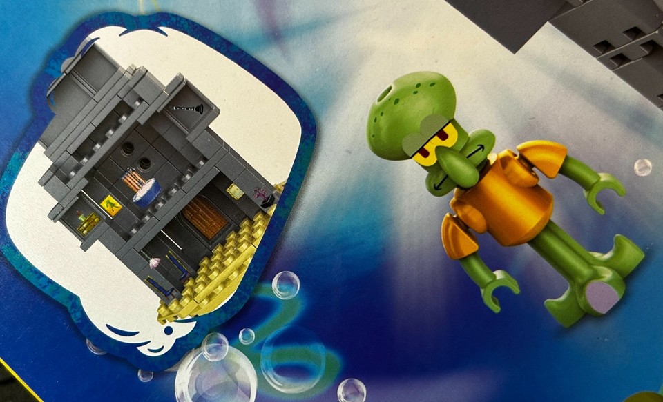 Spongebob Squarepants Squidwards house Construction Set | eBay