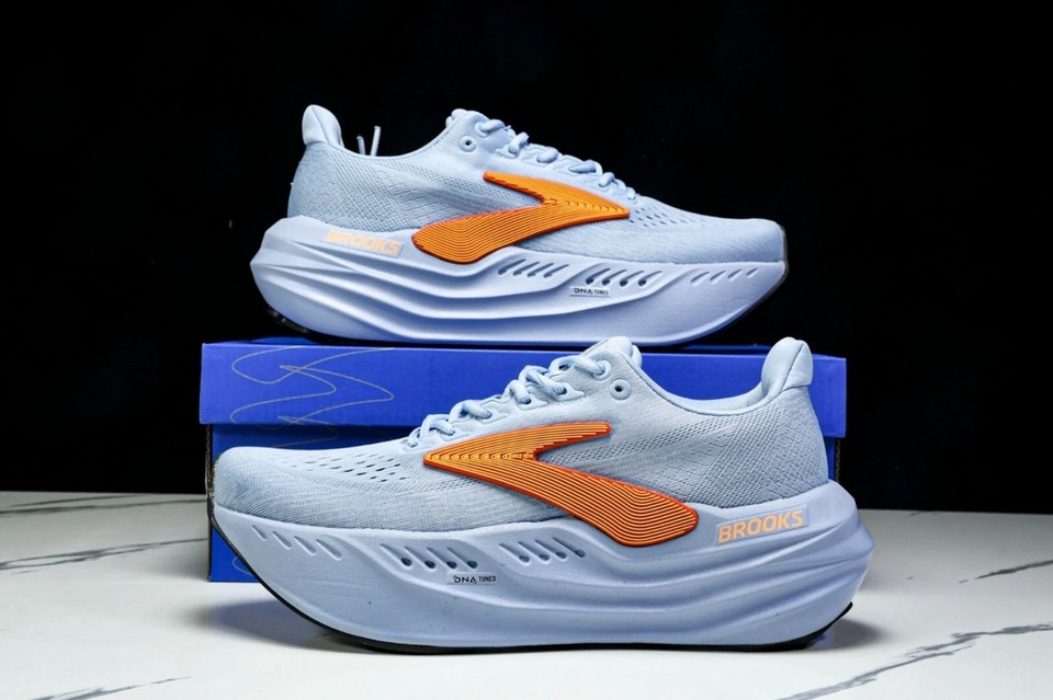 Men’s US7-12 Brooks Glycerin Max Light Blue 110447 1D 428 Running Shoes ...