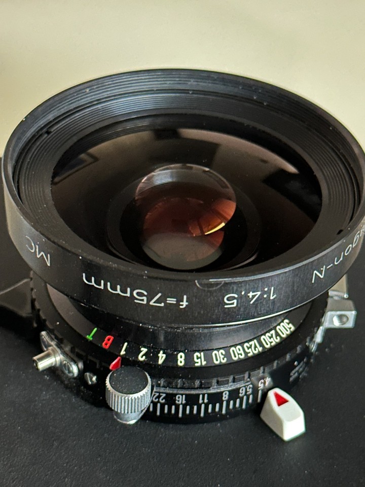 Rodenstock Grandagon-N 75mm f4.5 MC Wide Angle Lens in Copal 0 Shutter ...