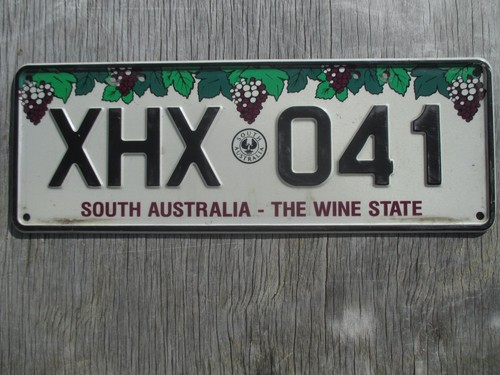 2006 South Australia Wine State graphic grapes XHX-041 license plate | eBay