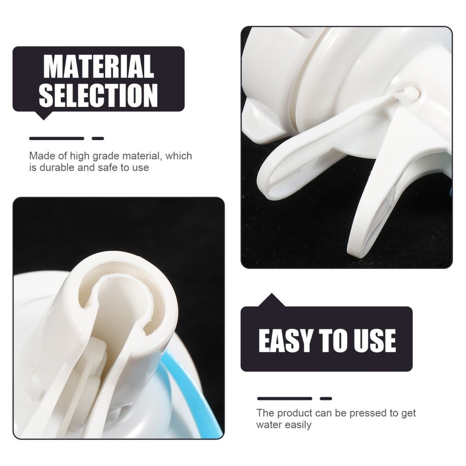 2pcs Water Bottles Pump Drinking Water Dispenser Hand Pump Bottled ...