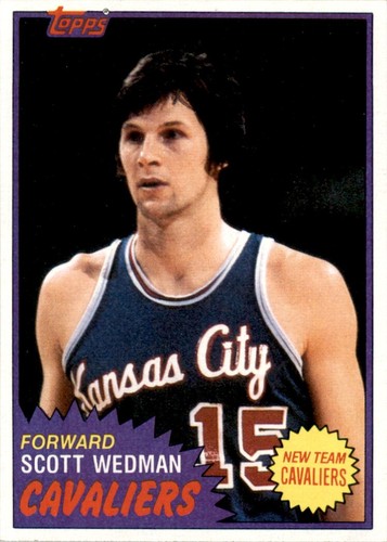 1981-82 Topps Basketball Scott Wedman (E) Cleveland Cavaliers #19 | eBay
