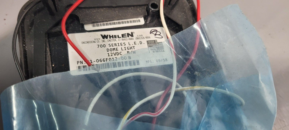 Whelen 700 Series LED Dome Light , Clear 12v 01-066F012-00B | eBay