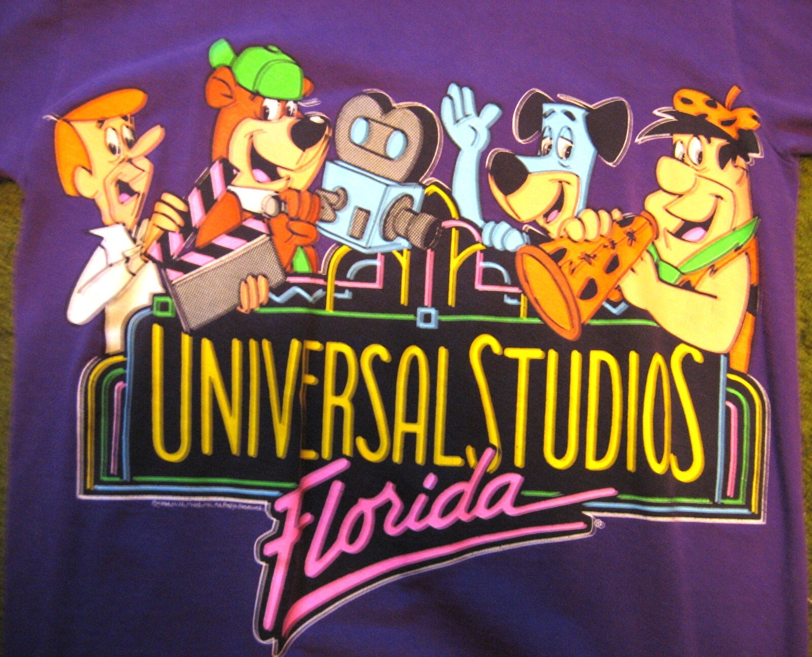 Vintage Purple 1994 Universal Studios Florida Yogi Be… - Gem