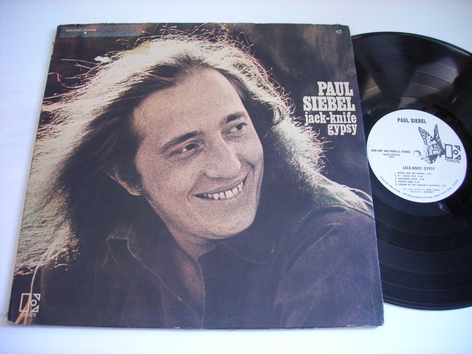 PROMO Jack Siebel Jack - Knife Gypsy 1971 Stereo LP VG++ w insert | eBay