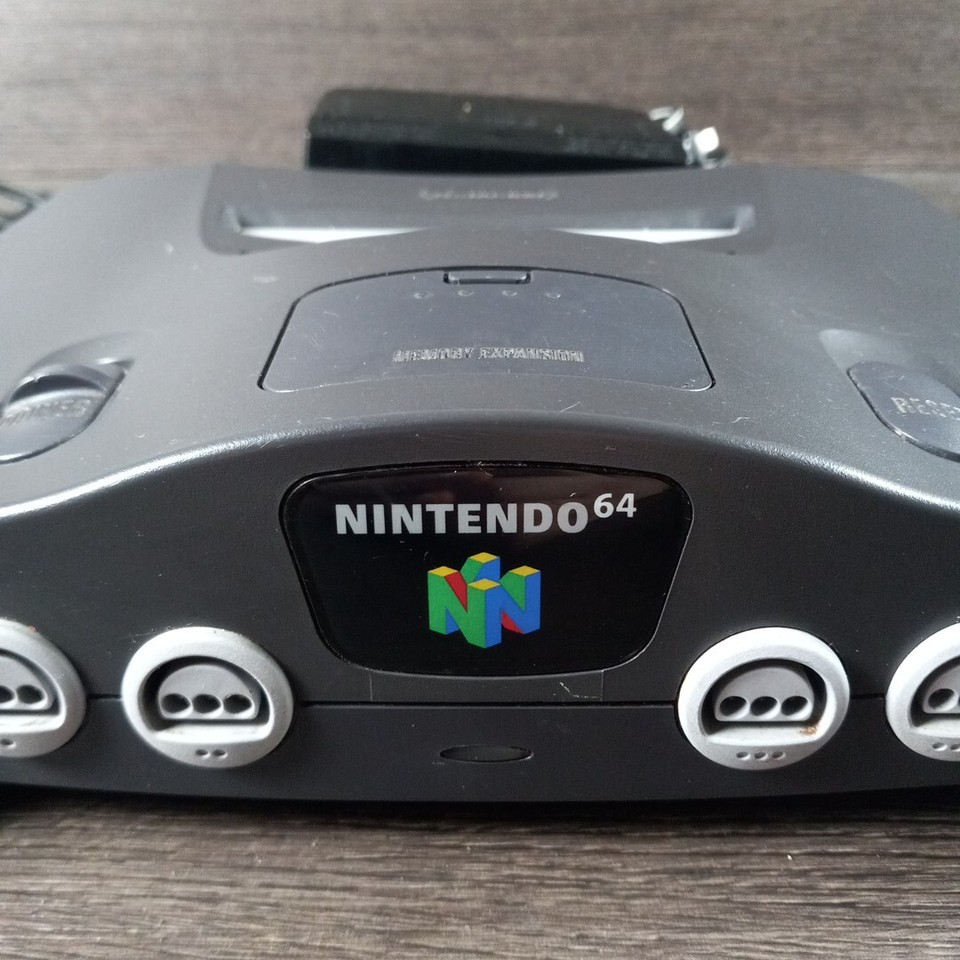 Nintendo 64 Console Bundle, Controller, Cables, Jumper Pack, Controller ...