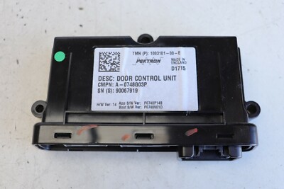 Tesla Model S 85D 2015 Door Control Unit ECU Front RHS 1003101-00-E ...