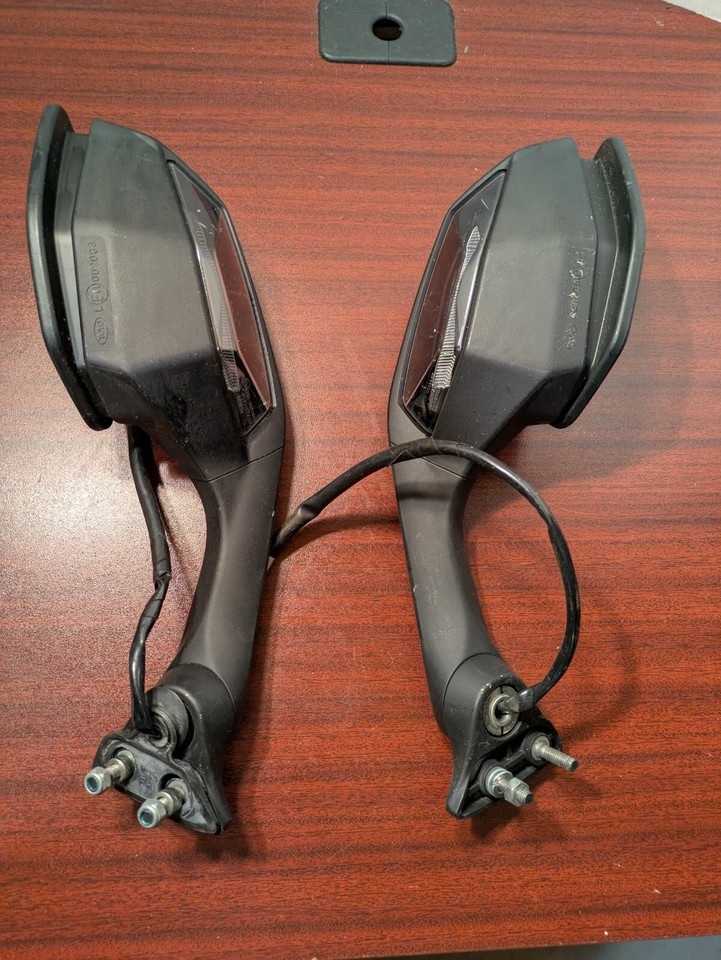 2020 YAMAHA R6 RIGHT AND LEFT SIDE MIRRORS OEM #2313 | eBay