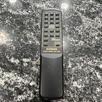 FISHER REMOTE CONTROL UNIT D650 | eBay