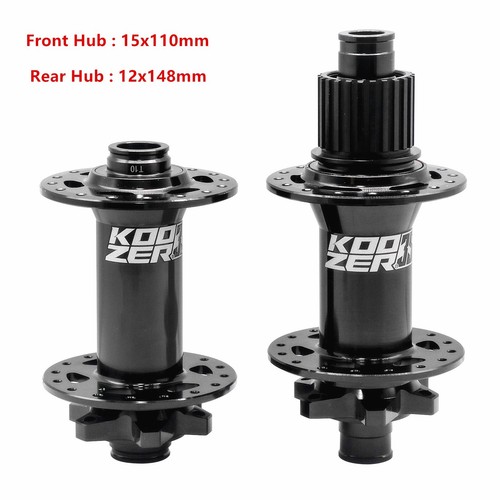 XM350 MTB Rear Hub12x148 Boost+Front 15x110 Thru Axle MS Hub Fit for ...