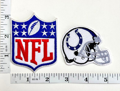 Two Patch Set - Iron-on - Football - Indianapolis Colts - NFL - NEW | eBay