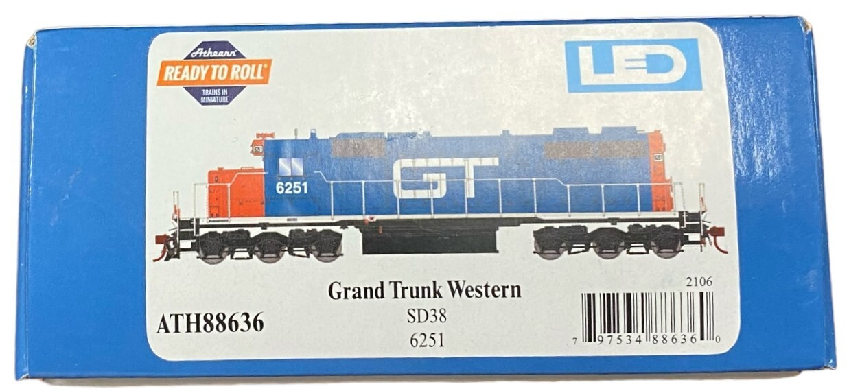 Athearn HO RTR SD38 GTW #6251 ATH88636 HO Locomotives for sale online ...