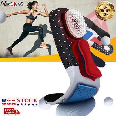 Pro Orthotic Shoe Insoles Insert Flat Feet Fallen arch Support Plantar ...