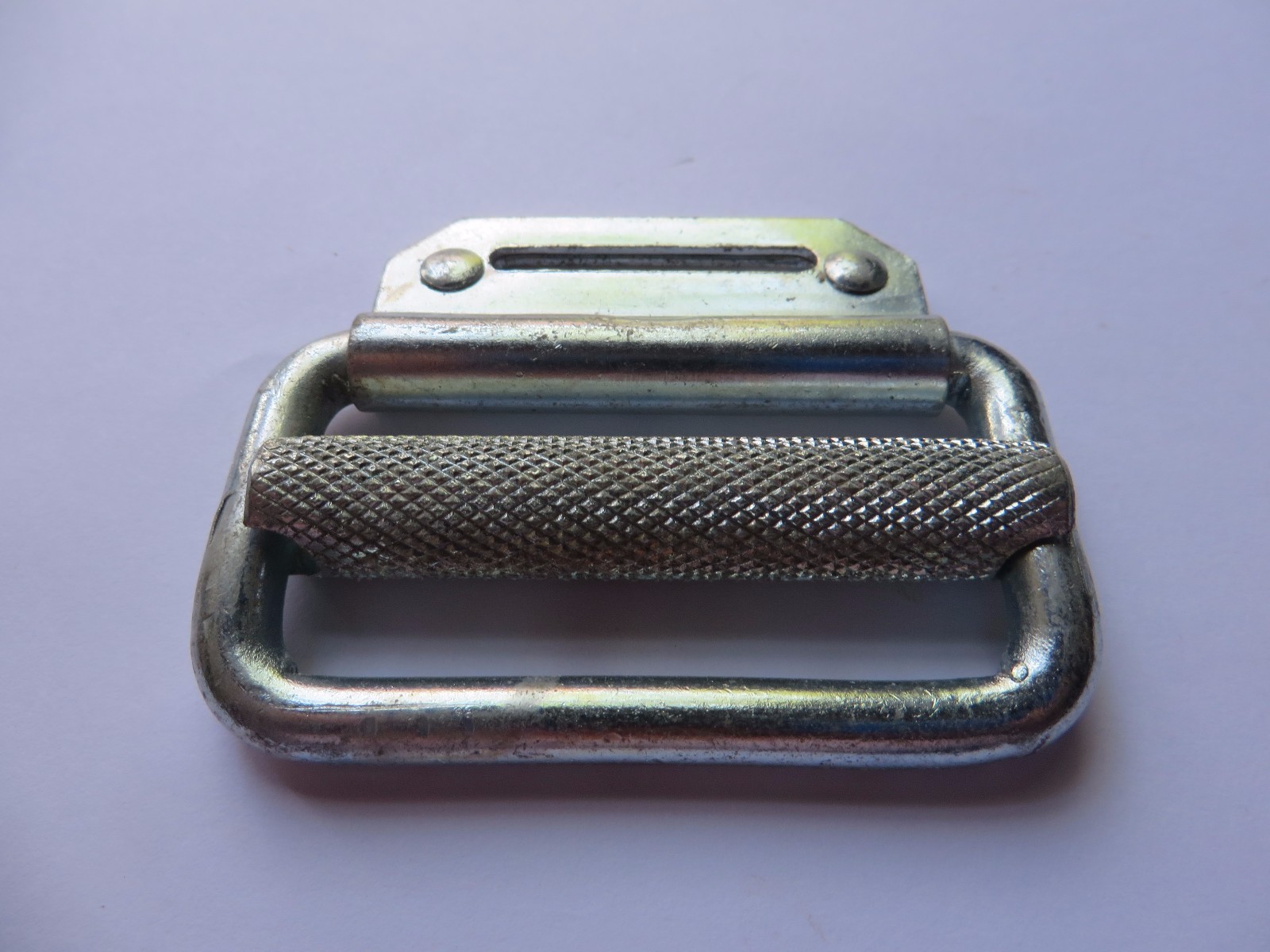 GALVANISED STEEL HEAVY DUTY STRAP LOCK - FOR 50MM WIDE STRAP - WEBBING ...