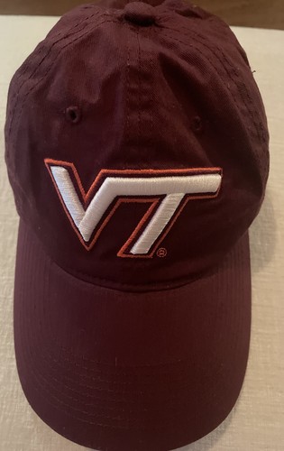 New Virginia Tech Hokies Maroon Adjustable Snapback Hat Cap Ncaa The ...