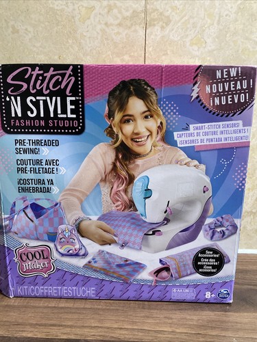 Cool Maker, Stitch ‘N Style Fashion Studio, Pre-Threaded Sewing Machine ...