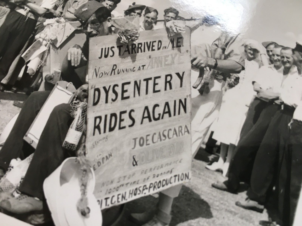 WESTERN DESERT DYSENTERY 21st General Hospital FETE Alexandria WW2 | eBay