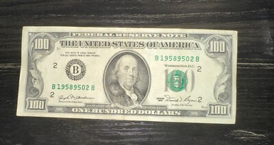 vintage $100 Bill from series 1981. Almost perfect condition. | eBay