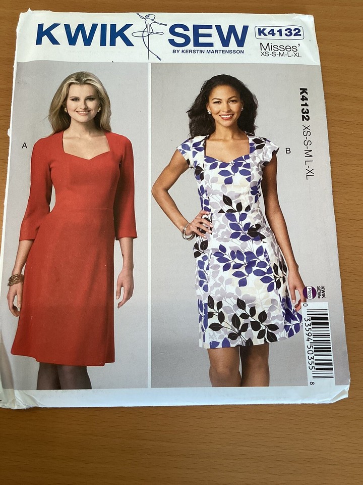 3 Dress Patterns Kwik Sew K4132 ,See & Sew 3880,Easy Stitch n Save ...