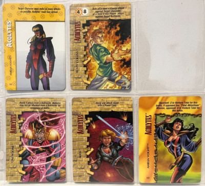Overpower Marvel Collectible Card Game - Acolytes Character Cards Set ...