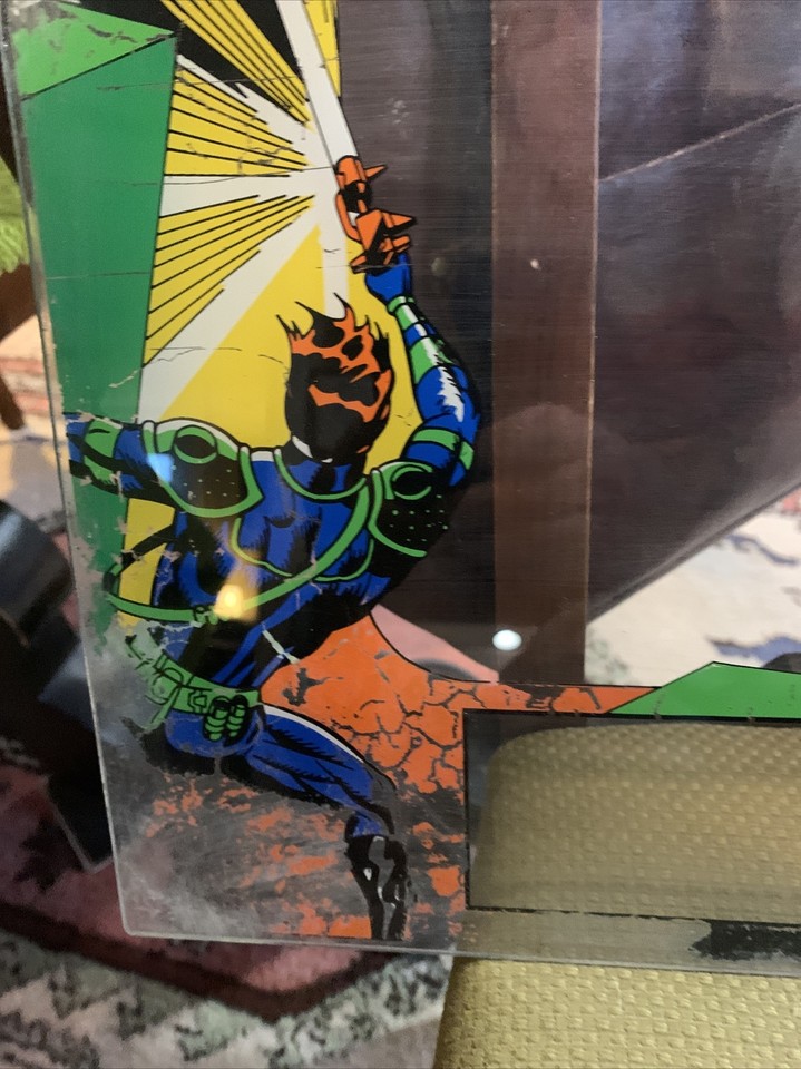 BERZERK ARCADE MACHINE Marquee By Alan McNeil by STERN 1980 | eBay