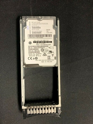 IBM 2078 AC57 01AC594 300GB 15K 2.5 Inch 12gb SAS Drive / Tray 01EJ005 ...