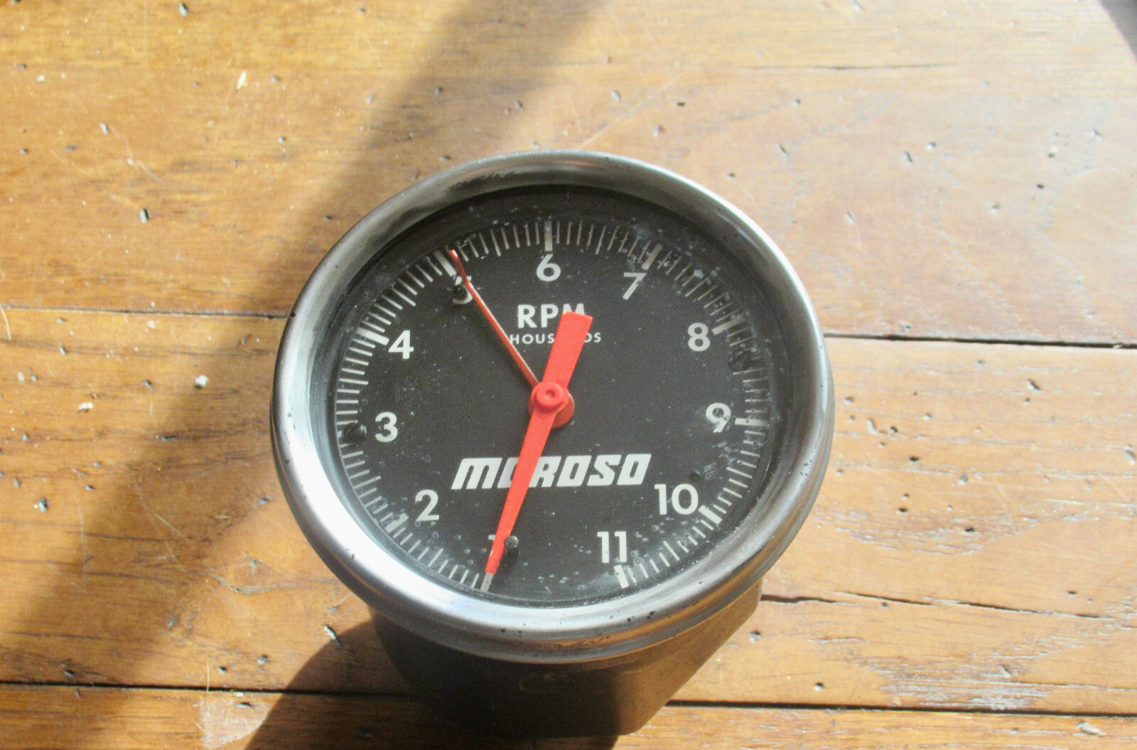 Vintage MOROSO JONES & Cable Drive 11K Memory Tachometer 69 CAMARO ...