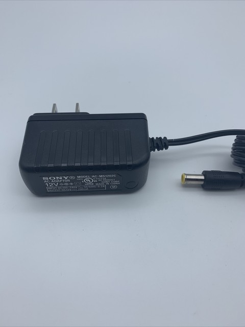 Sony AC Adapter Ac-ms1202c 12v 200ma for sale online | eBay