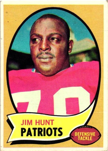 JIM HUNT 1970 Topps Football #111 FREE SHIPPING B14R2S22P13 | eBay