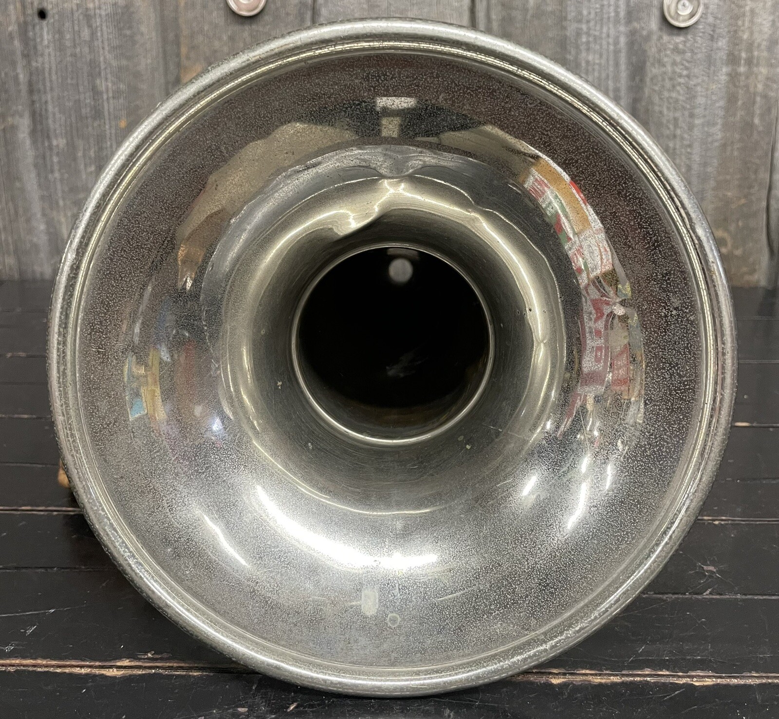 Antique Early Ornate Fire Fighter Parade Ceremonial Trumpet Horn ...