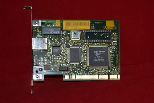 PCI LAN (Ethernet) Card, 3Com 3C905-TX. (Parallel Tasking, Lucent 40 ...