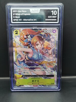One Piece AOG 10 PRISTINE O-Nami (OP06-101) (V.2) Wings of the Captain ...