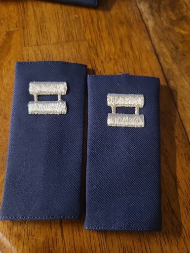 Pair US Air Force Captain Shoulder Boards | eBay